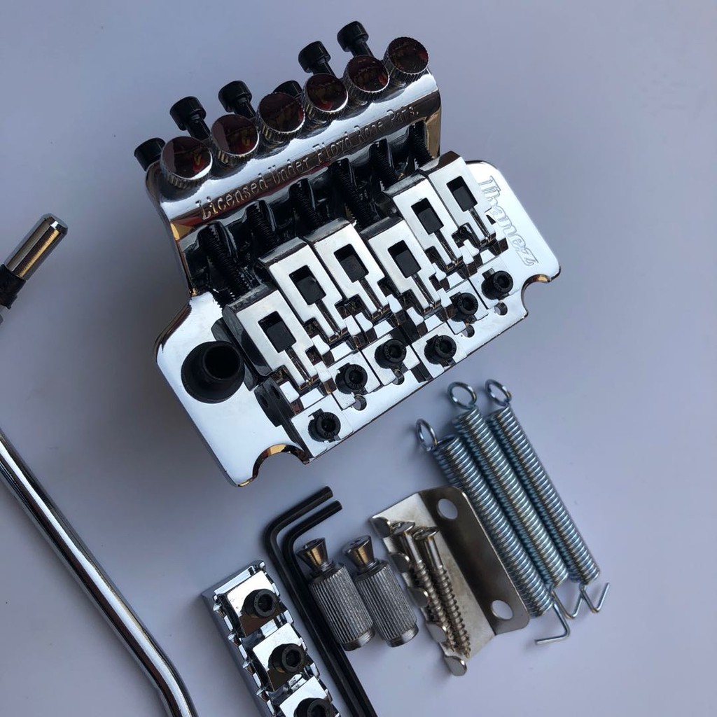 Ibanez Tremolo System Double Shake กีตาร์ไฟฟ้าสะพาน Chrome อะไหล่ 1 ชุด ...