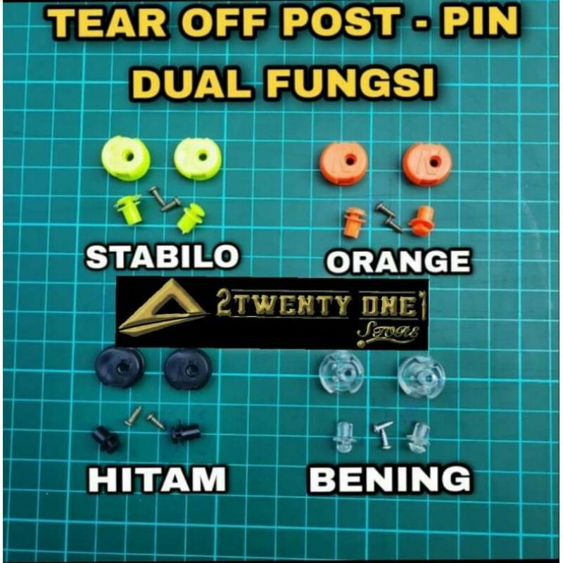Tear OFF POST DUAL / PUSH PIN / TOP | Shopee Thailand