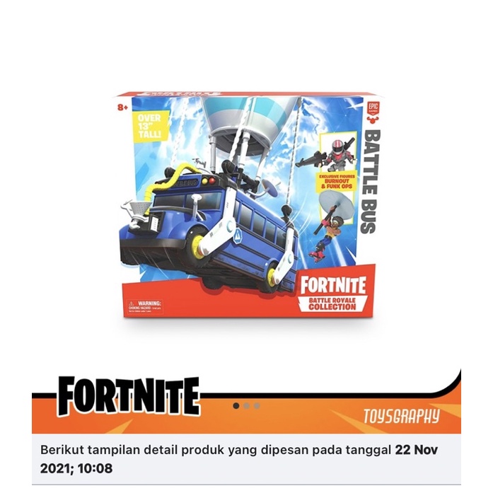 Fortnite Battle Royale Battle Bus Shopee Thailand