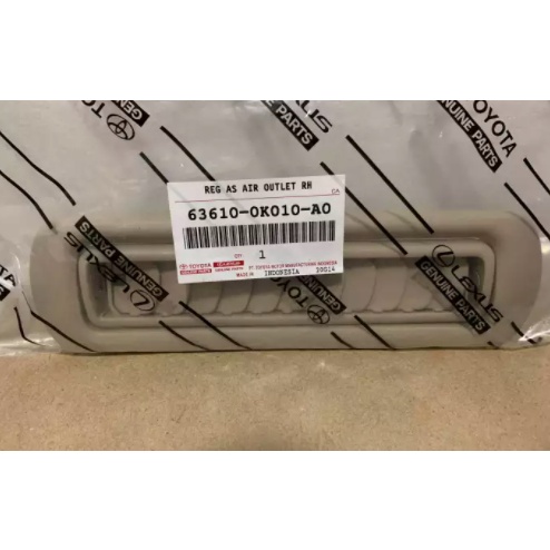 ช่องระบายอากาศหลัง Toyota Innova 05 (63610-0K010-A0) แท้ห้าง Chiraauto ...