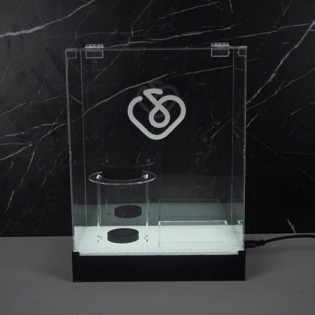 IU Lightstick Box เวอร์ชัน 3 และกระดาษแข็งโดยใช้ไฟอินไลน์ / กล่องไฟ IU ...