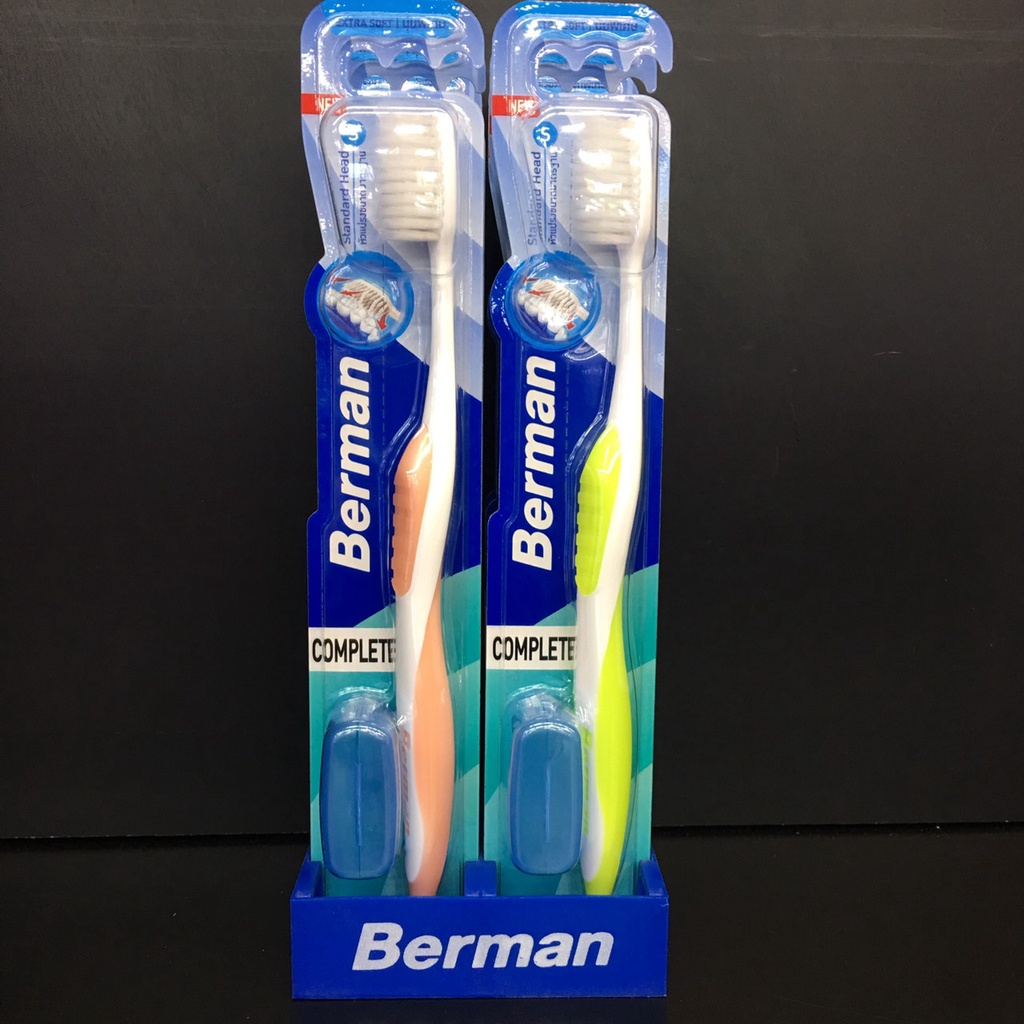 NEW! BERMAN COMPLETE Standard Head แปรงสีฟัน เบอร์แมน คอมพรีท หัวแปรง ...