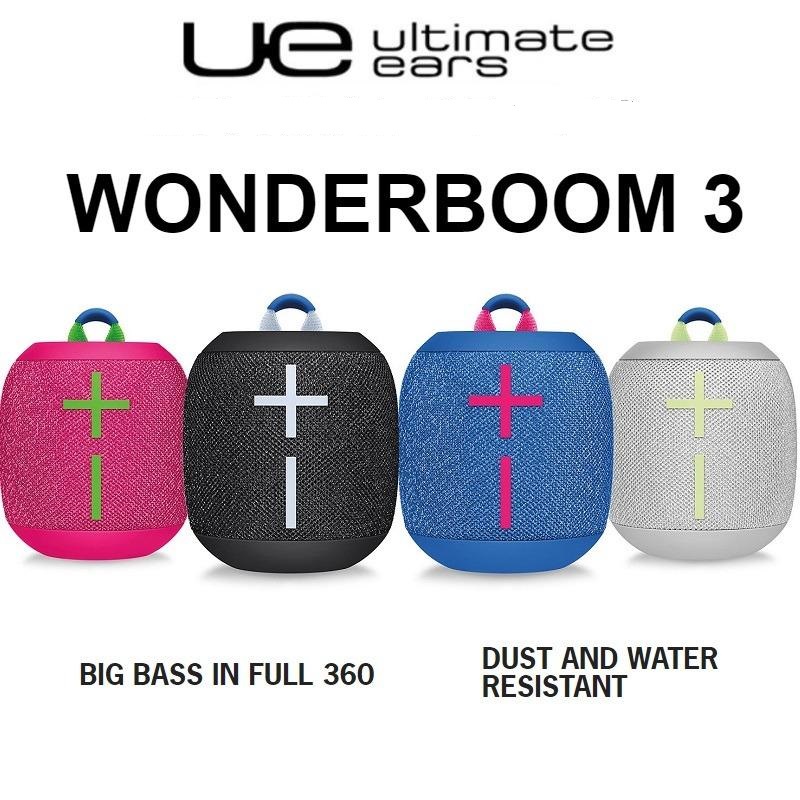 Ultimate Ears WONDERBOOM 3 Portable Bluetooth Speaker (Stock in TH ...