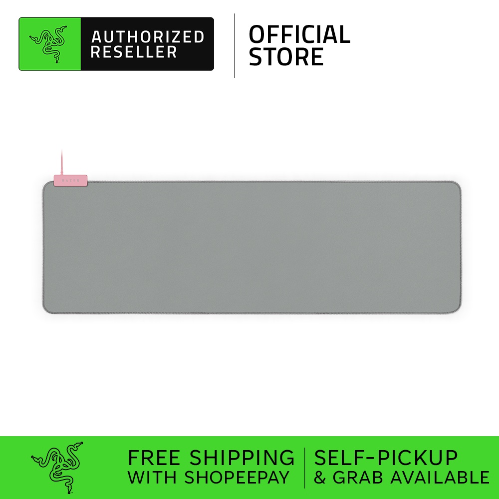 Razer Goliathus Extended Chroma Quartz Soft Mat with Chroma LED RGB ...