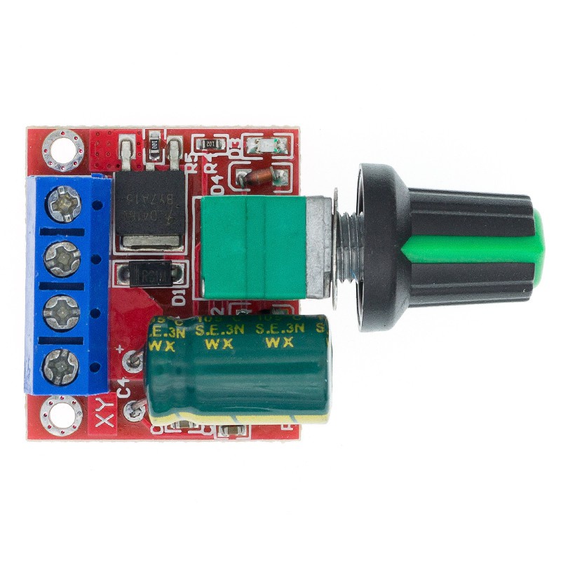5A 90W PWM 12V DC Motor Speed Controller Module DC-DC 4.5V-35V Adjustable Speed Regulator ...