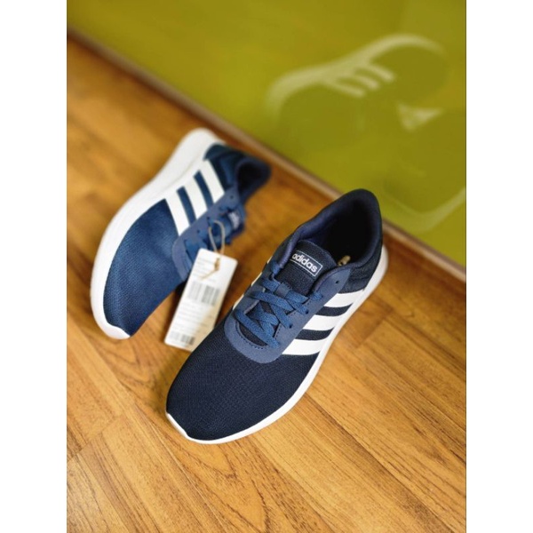 Adidas Lite Racer 2.0 สีกรมวิ่ง / ลำลอง น้ำหนักเบา | Shopee Thailand