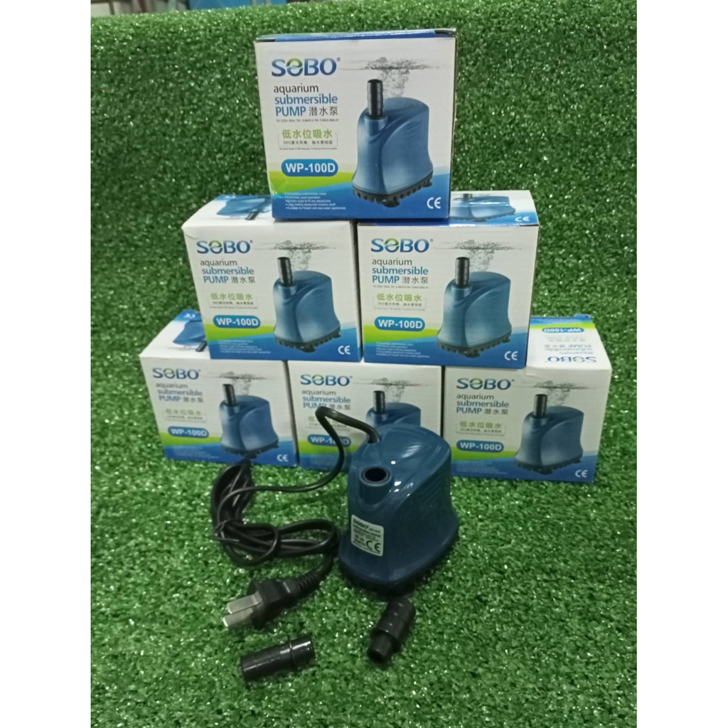 ปั๊มน้ำ SOBO WP-100D ปั๊มน้ำไดโว่ คุณภาพยอดนิยม(ราคาถูก) WP100D ...
