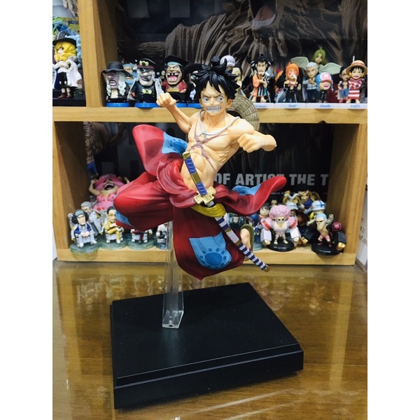 (จับฉลาก) แท้100% ลูฟี่ วาโนะ Luffy wano Full force แมวทอง One piece วั ...