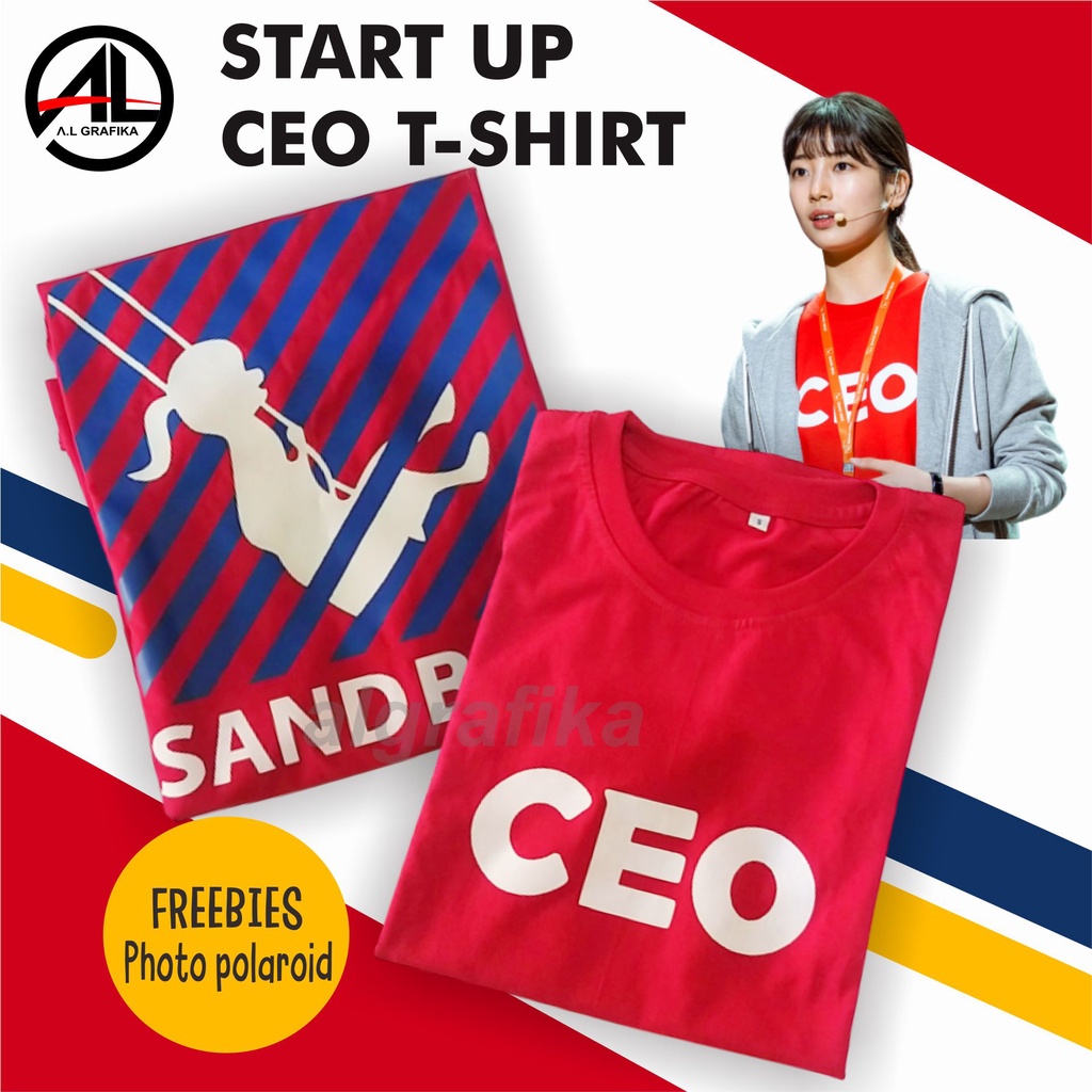 Ceo SANDBOX START UP เสื้อยืด SEO DAL MI KAOS MENTOR KAOS STAFF KAOS ...