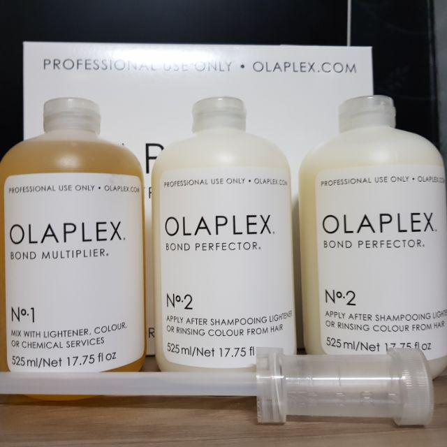 OLAPLEX Professional Salon Kit No.1, No.2 (2 ขวด) ขนาด 525 Ml ของแท้ ...