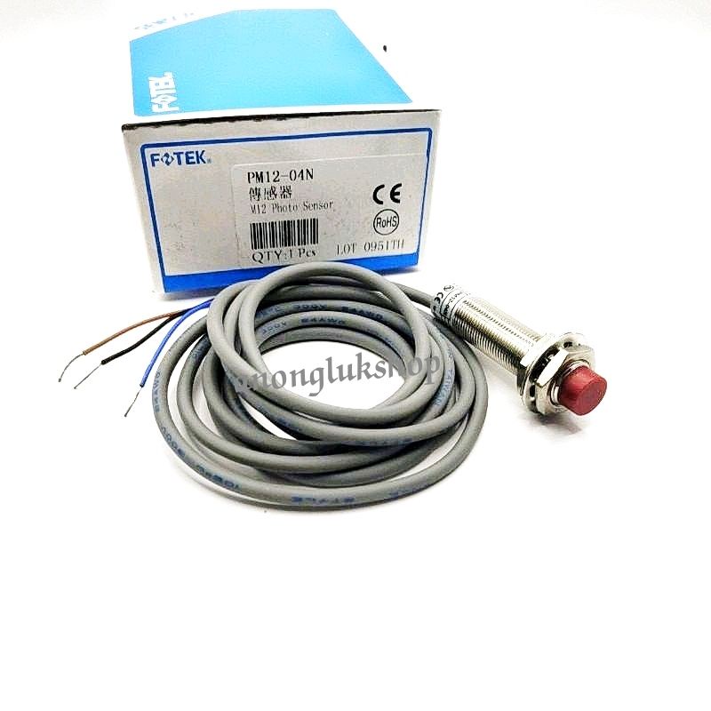 PM12-04N FOTEK Proximity Sensor M12 3สาย NPN NO ระยะจับ 4มิล | Shopee Thailand