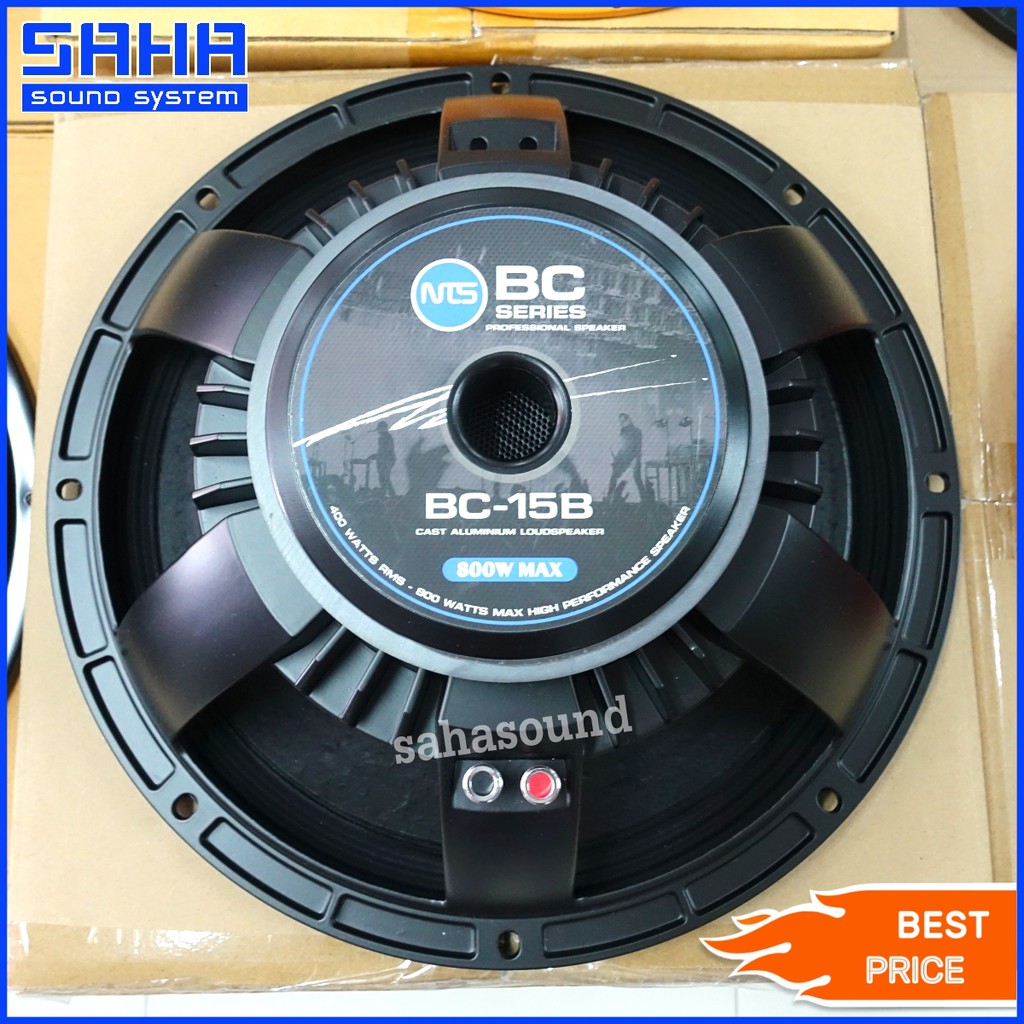 NTS BC-15B ดอกลำโพง 15" ดอกตู้ลำโพง (ราคา/ใบ) sahasound - สหซาวด์ | Shopee Thailand