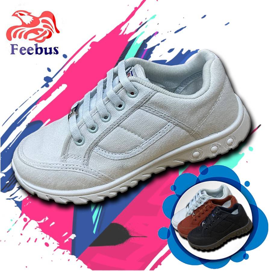 FEEBUS รองเท้าผ้าใบนักเรียน รุ่น FB-6308 | Shopee Thailand