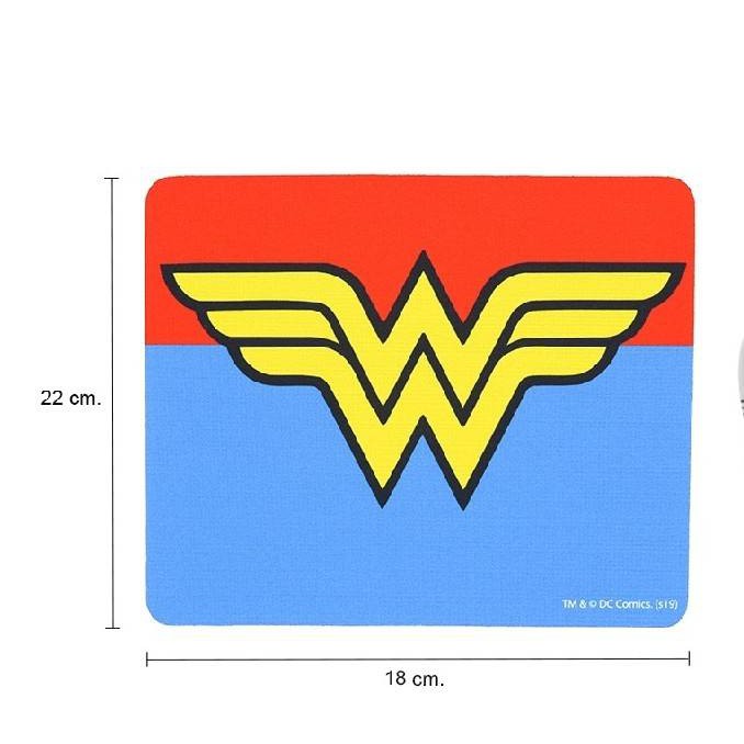 Premium Mouse Pad (legally licensed) Logo WONDER WOMAN | Shopee Thailand