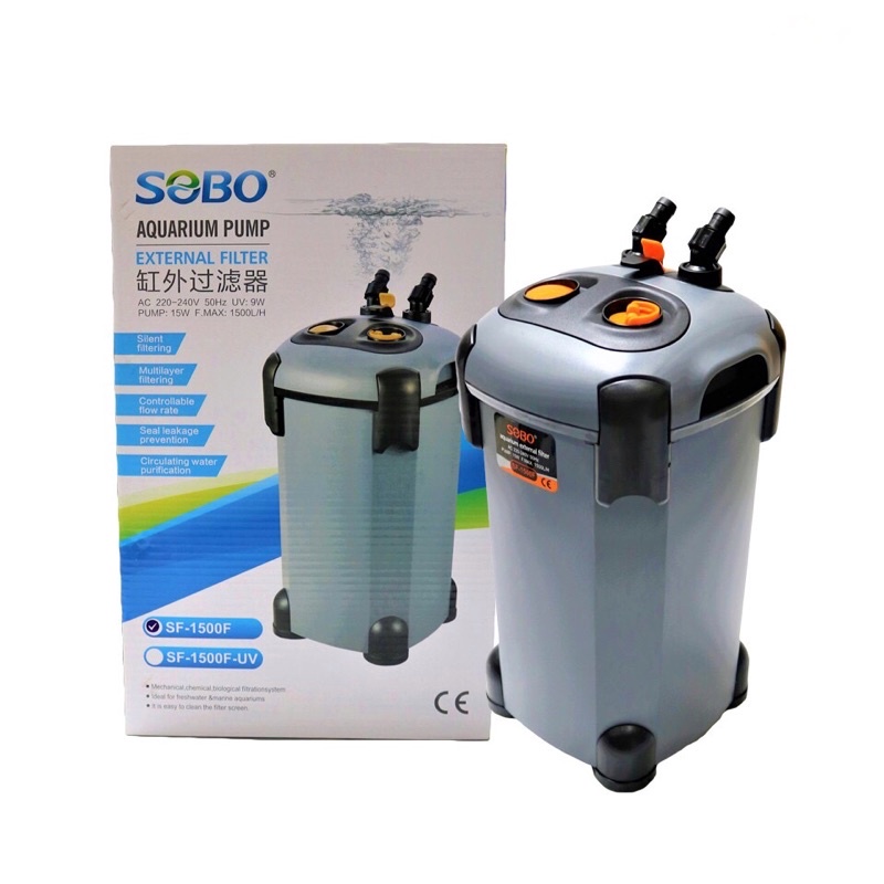 ส่งไว! SOBO External Filter กรองนอกตู้ปลา Sobo SF-650F SF-850F SF-1000F SF-1200F SF-1500F ราคา ...
