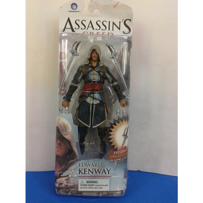 NECA MacFarlane Assassin s Creed 4 สีดำดูดซับ Edward James Kenway ...