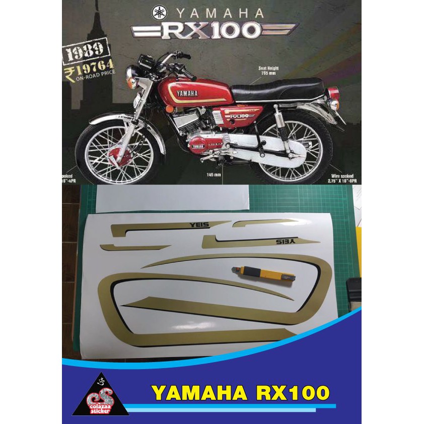 sticker for yamaha rx100 | Shopee Thailand