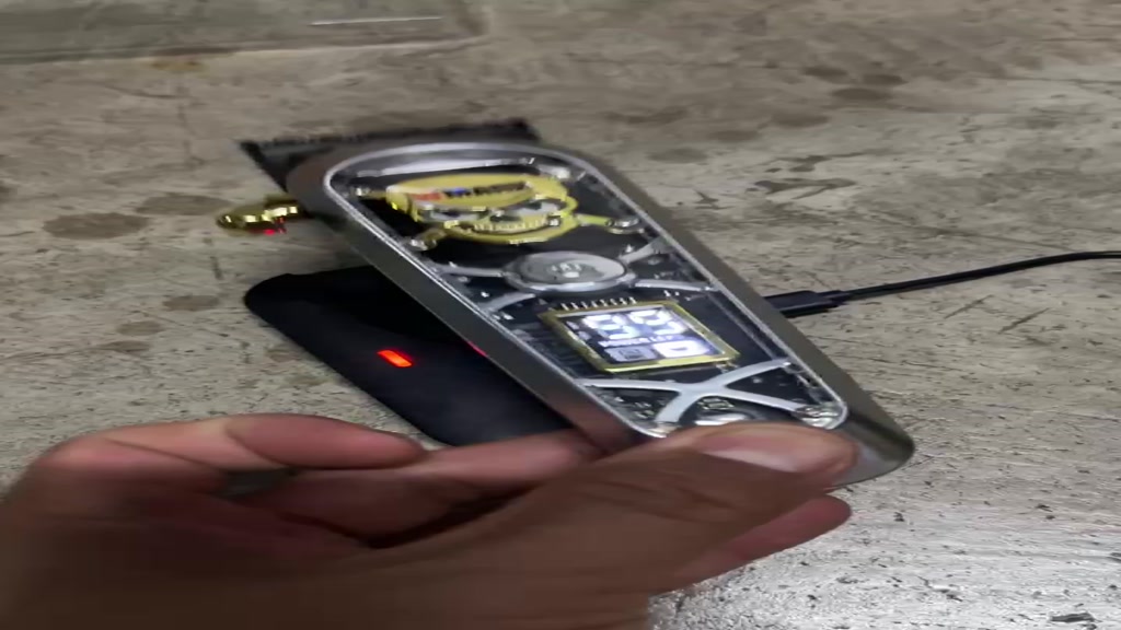 WMARK NG130 wireless charging ฟันเฟด มีจอบอกแบต | Shopee Thailand