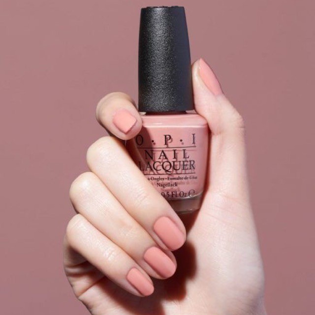 พร้อมส่ง OPI - I'll have a Gin & Tectonic (NLI61) ยาทาเล็บสีชมพูอมส้ม ...