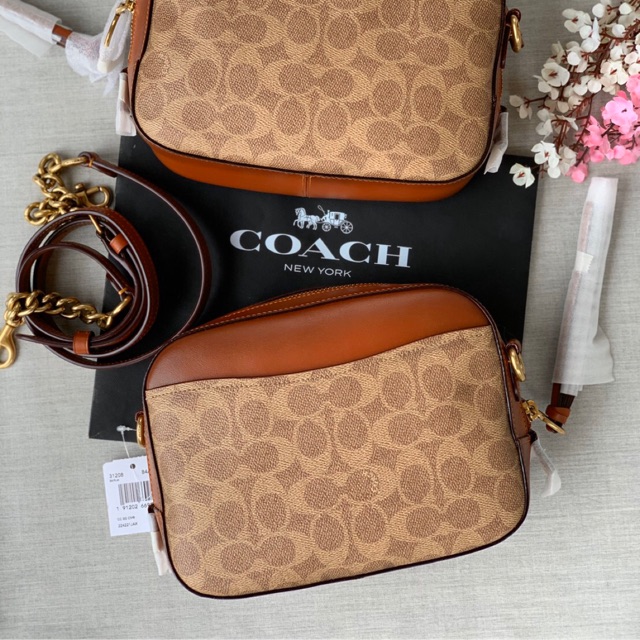 Coach 31208 Camera Bag In Signature Canvas สีคุณอั้มนะคะ งาน Shop มีถุง ...