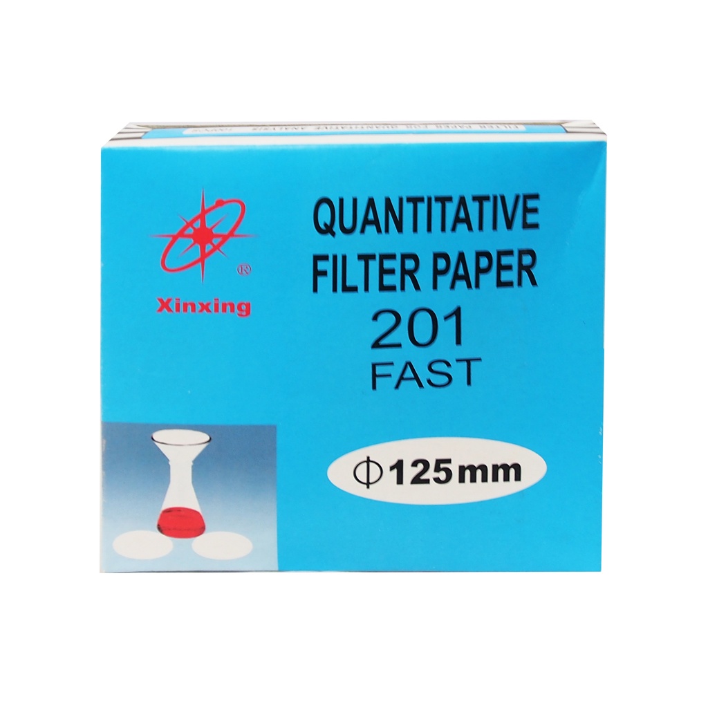 กระดาษกรอง No.201 - 100 แผ่น (Filter Paper No.201 - 100 pcs) | Shopee Thailand