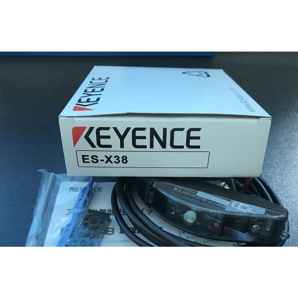 Es-x38 เครื่องขยายเสียงไฟเบอร์ออปติก KEYENCE ของแท้ใหม่เอี่ยม | Shopee ...