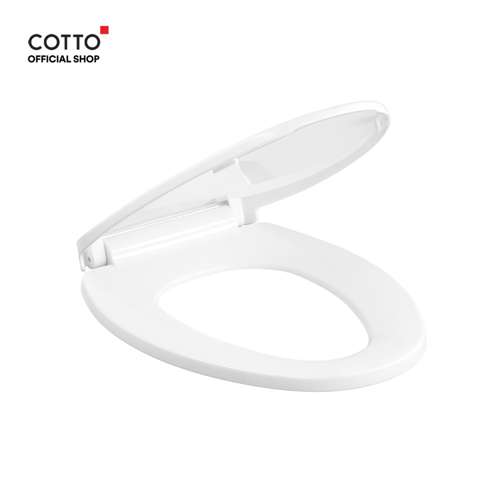 COTTO ฝารองนั่ง SEMI-ELONGATE (SOFT CLOSE) รุ่น C91251 WH Elongate S/L ...