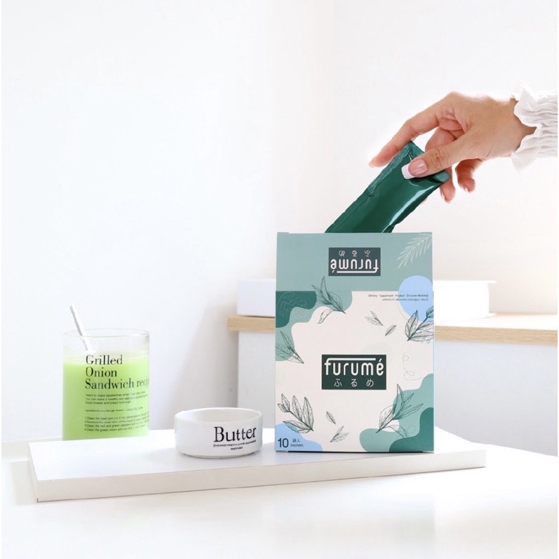 📌 เครื่องดื่มควบคุมน้ำหนัก ลดหิว ฟุรุเมะ Furume รสชาเขียว | Shopee Thailand