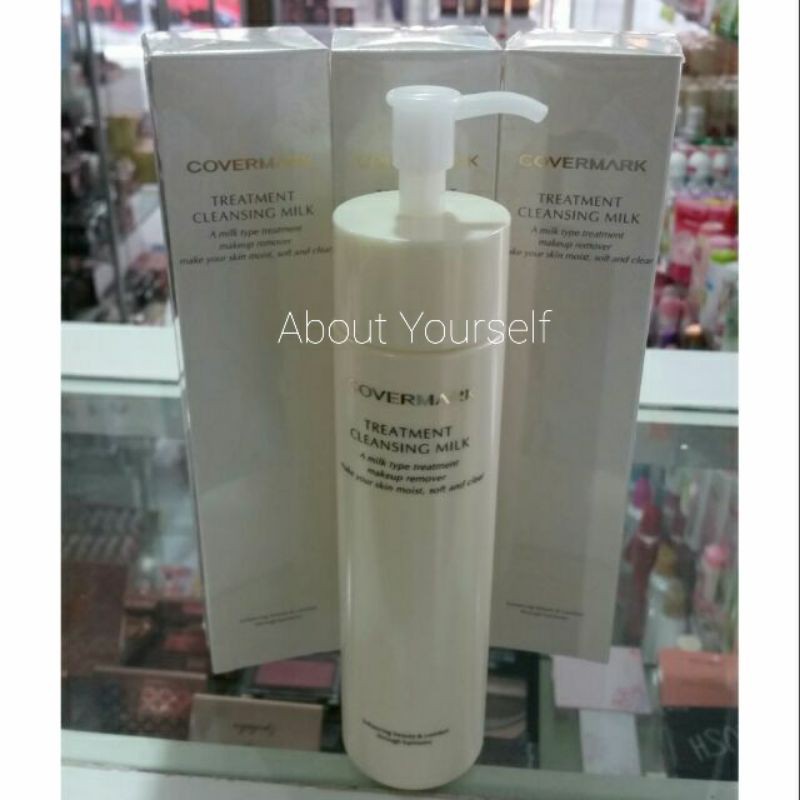 ผลิตภัณฑ์ทำความสะอาดผิวหน้า Covermark Treatment Cleansing Milk ขนาด 200 กรัม | Shopee Thailand