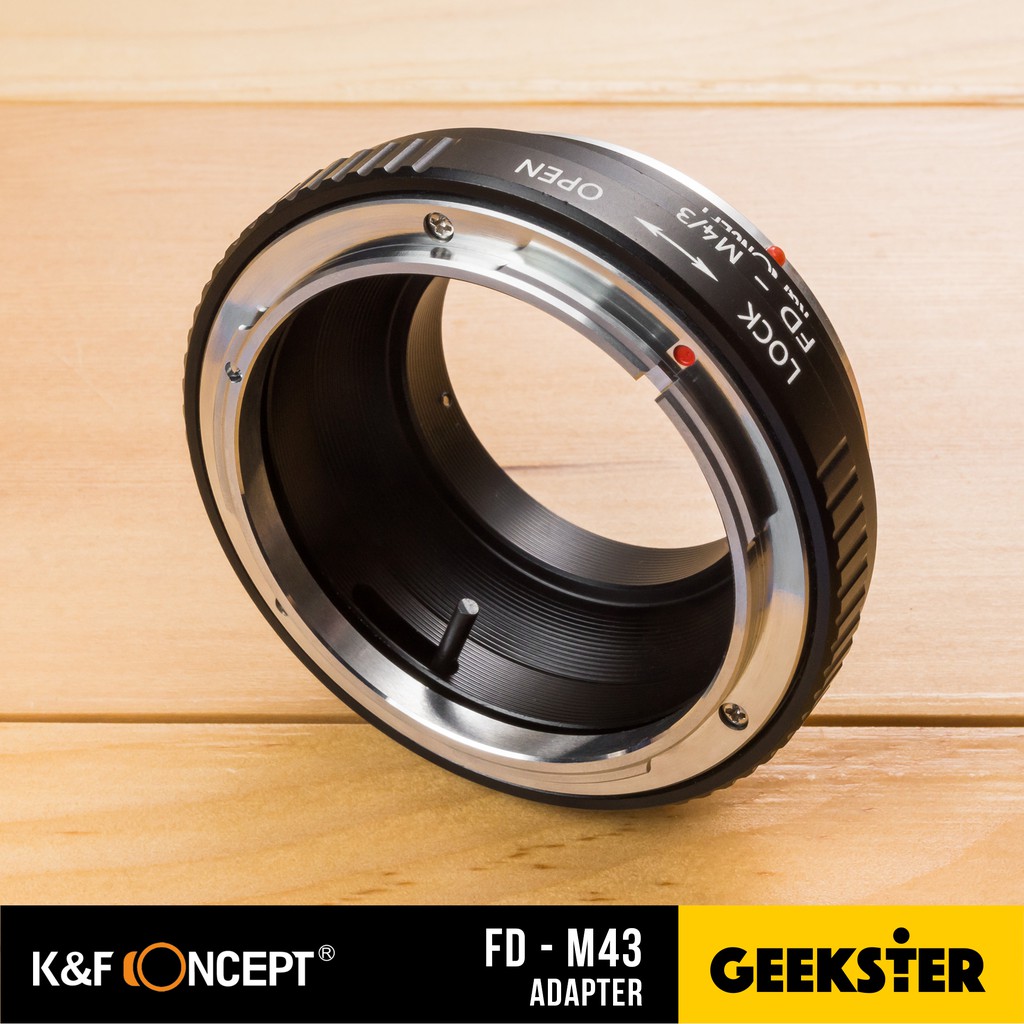 เมาท์แปลง K&F FD-M43 ( Canon FD / FL - Olympus / Lumix M43 Lens Adapter ...