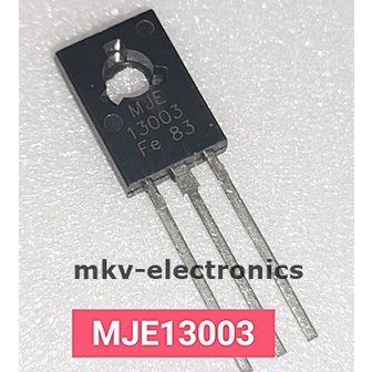(5ตัว) MJE13003 , 13003 , Transistor NPN 700V 3A TO-126 (รหัสสินค้า ...