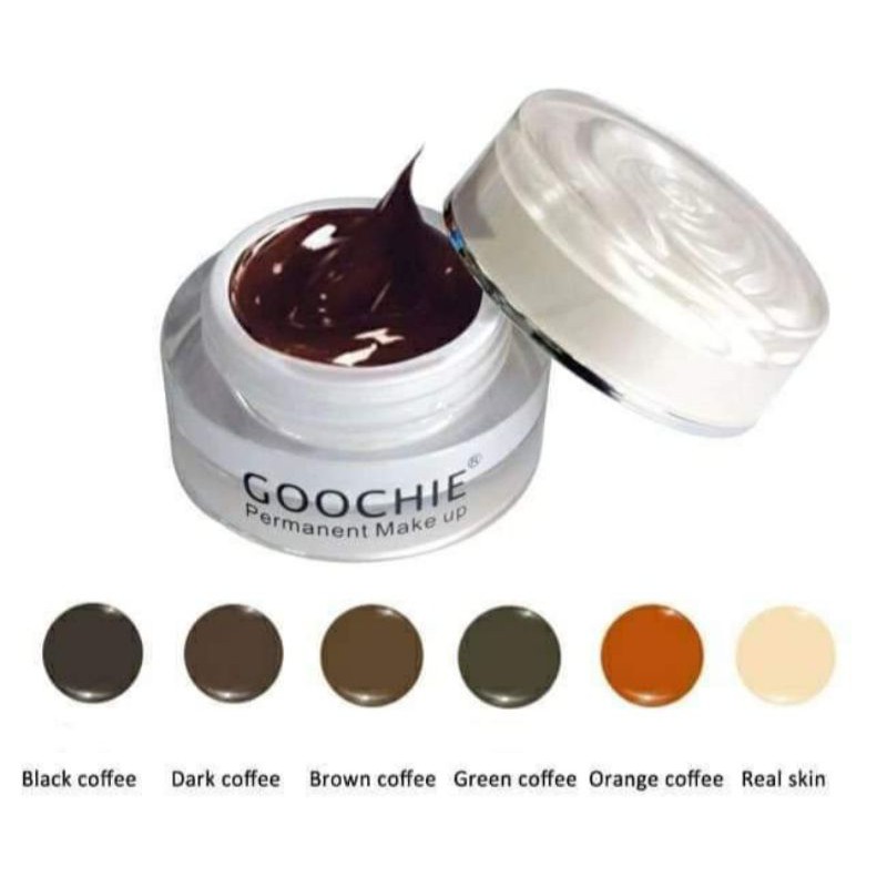 สี Goochie เพ้นคิ้ว สีทำลายเส้น สีสักคิ้ว3D ขนาด5กรัม สี USA | Shopee ...