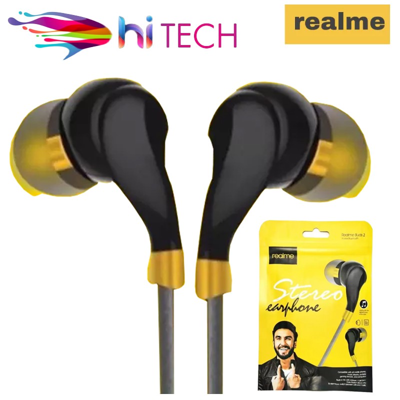 หูฟังเรียวมี Realme Bud รุ่น RMA-101 In-ear Earphone ช่องเสียบแบบ 3.5 ...