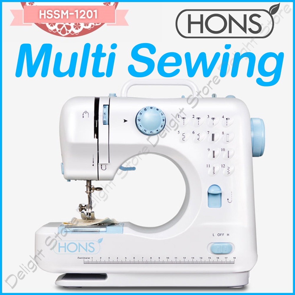Hons Korea HSSM-1201 Mini Handheld Portable Sewing Machine | Shopee Thailand