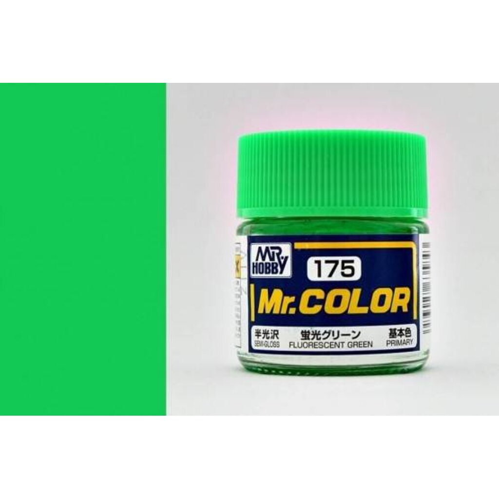 สีสูตรทินเนอร์ Mr.Color C175 Fluorescent Green | Shopee Thailand