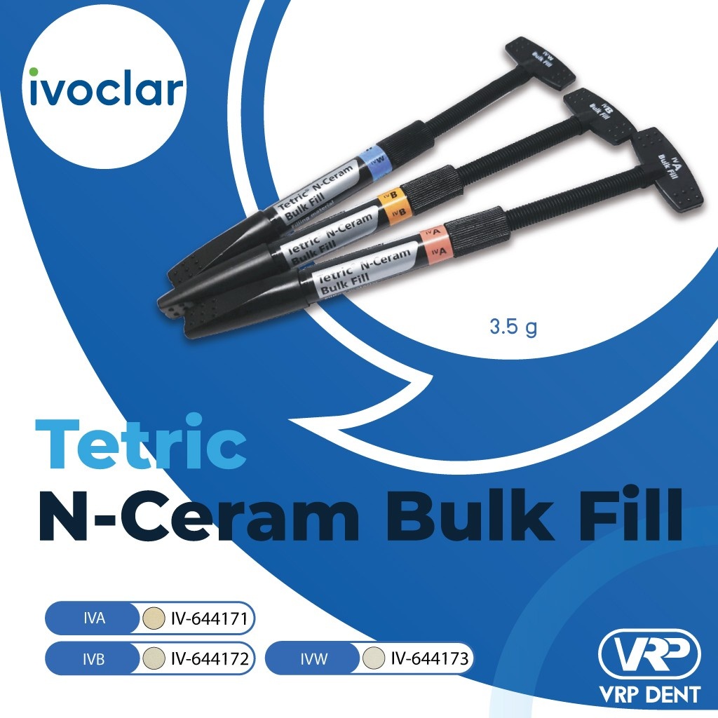 Tetric N-Ceram Bulk Fill 3.5g IV-64417X | Shopee Thailand