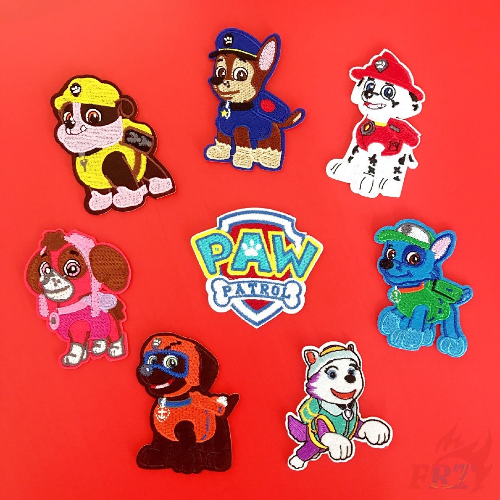 ☸ Cartoon：PAW Patrol Series 01 Patch ☸ 1Pc Diy Sew On Iron On Badges ...