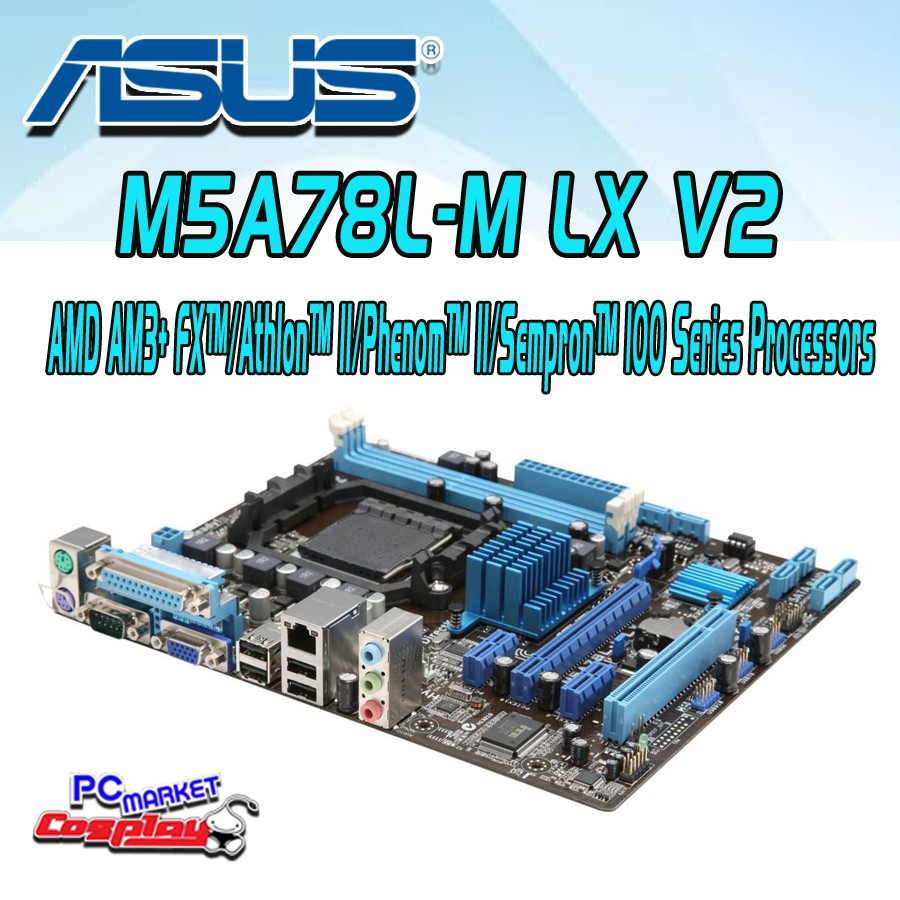เมนบอร์ด สําหรับ ASUS M5A78L-M LX V2 AM3+ AMD 760G (780L)/SB710 | Shopee Thailand