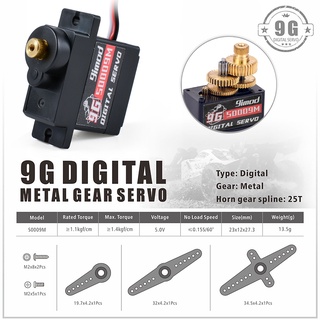 9imod Servo Digital Servo Motor High Speed Steering Servo 9g 17g 15kg ...