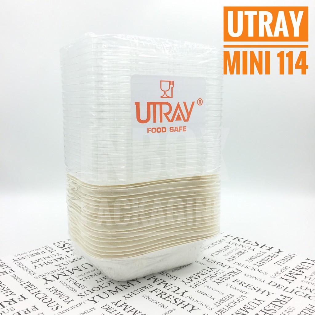 inboxpackaging กล่อง UTRAY 114, U-TRAY120, U-TRAY 110 เข้าเตาอบหรือ ...