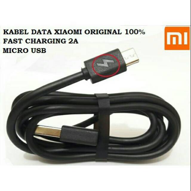 เคสสายเคเบิลข้อมูล XIAOMI REDMI MICRO USB ของแท้ 100% เงินกลับมา ...