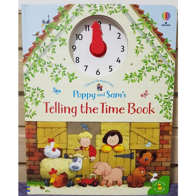 Poppy & Sam Telling the time clock ของแท้นำเข้าจากประเทศอังกฤษ Usborne ...