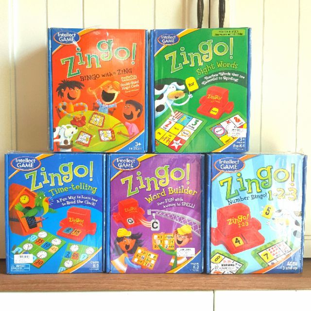 ZINGO Game ของเล่นเสริมพัฒนาการ ของเล่นเด็ก เกมเสริมทักษะ | Shopee Thailand