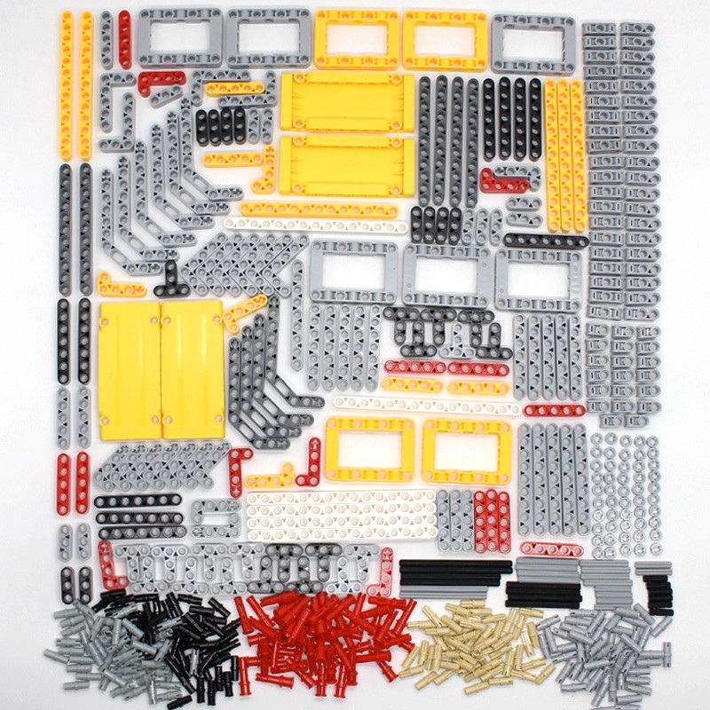 บล็อก MOC ชิ้นส่วนไฮเทค 548 ชิ้น Liftarm Beam Cross Axle Connector แผง ...