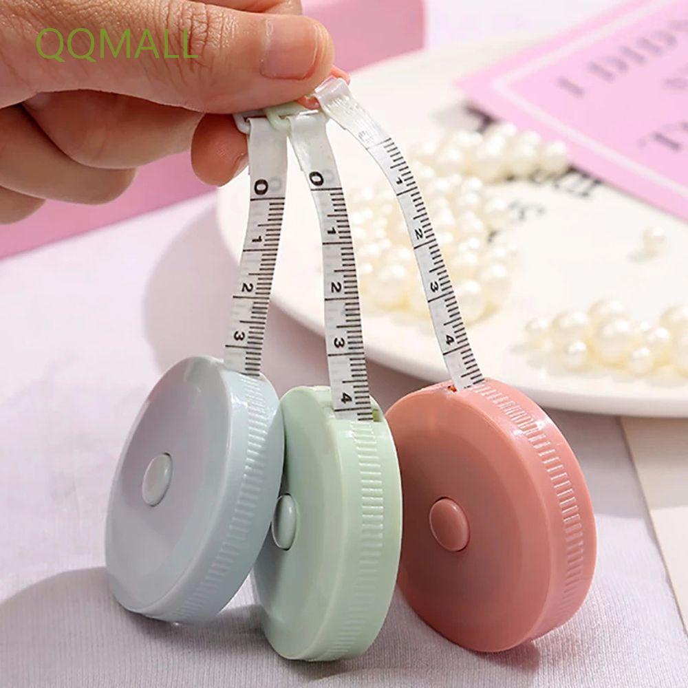 QQMALL Portable Measuring Ruler 150cm/60" Roll Tapes Retractable Rulers ...