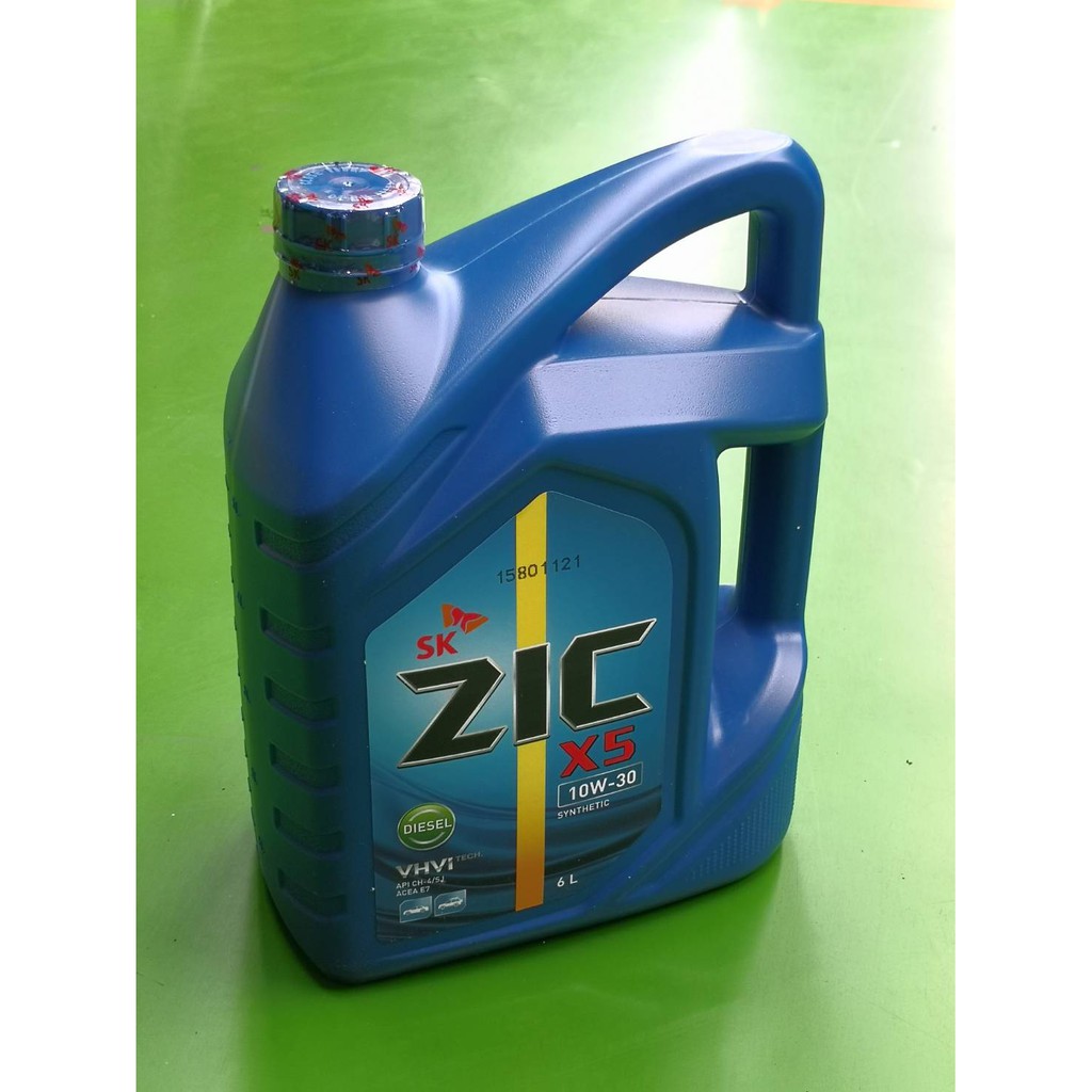 ปี23 ZIC X5 เบนซิน หรือ ZIC X5 ดีเซล น้ำมันเครื่อง เกรด กึ่งสังเคราะห์ ...