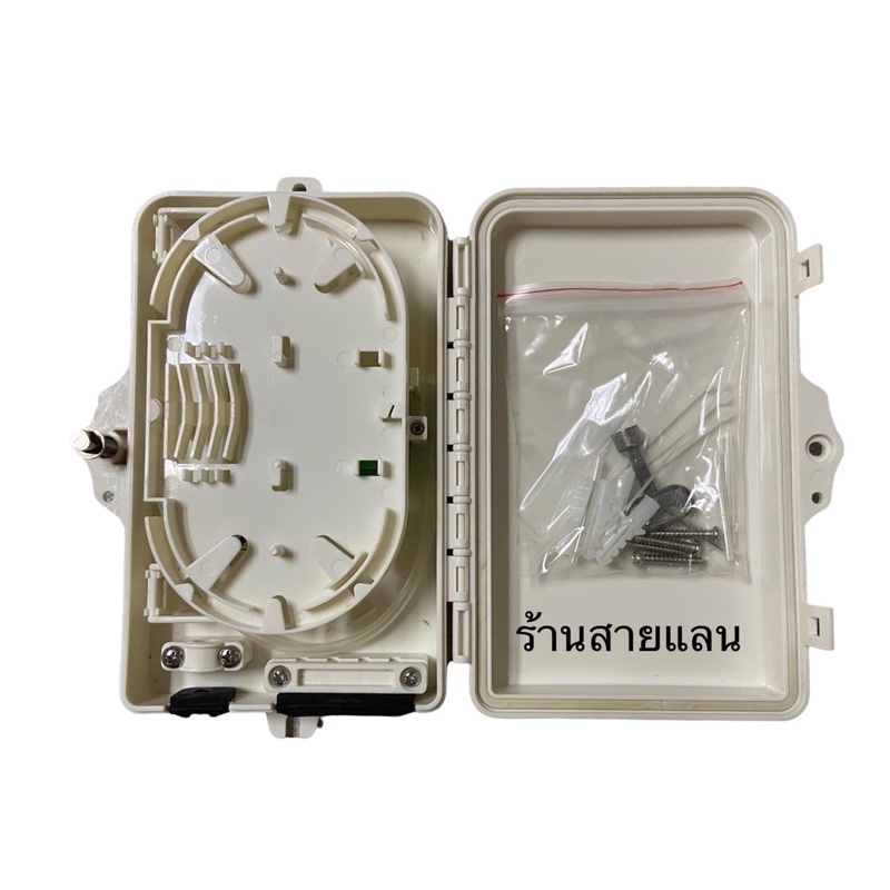 ODF BOX 4คอร์ กล่องพักไฟเบอร์ออฟติค INDOOR และ OUTDOOR ODF 4 Core SC ...