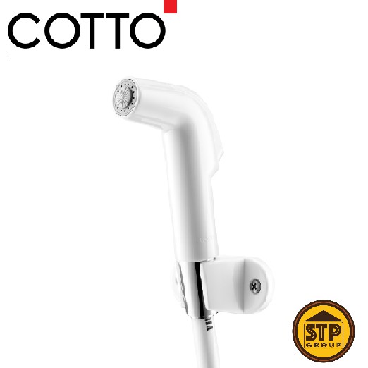 Cotto สายฉีดชำระ CT993X#WH(HM) สีขาว ชุดสายฉีดชำระพร้อมสายและขอแขวน ...