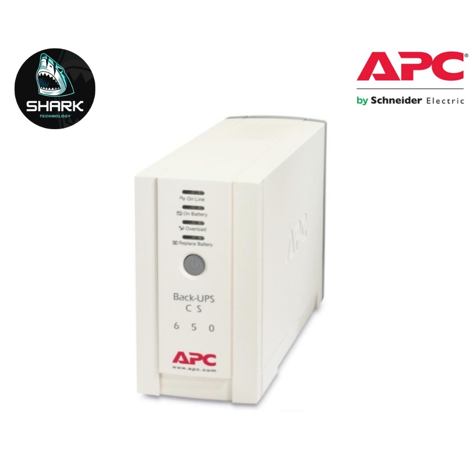 APC Back-UPS (เครื่องสำรองไฟฟ้า) BK650AS / CS 650VA / 230V | Shopee ...