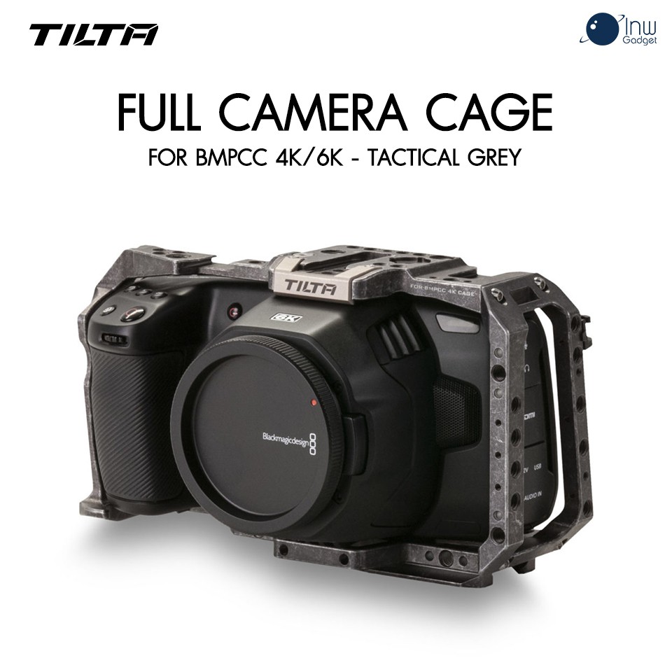 Tilta Full Camera Cage for BMPCC 4K/6K Tactical Grey ศูนย์ไทย | Shopee ...